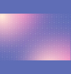 Minimal subtle hexagonal dots pattern background Vector Image