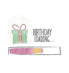 Birthday Loading Vector Images (over 170)