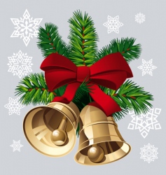 Christmas bells Royalty Free Vector Image - VectorStock