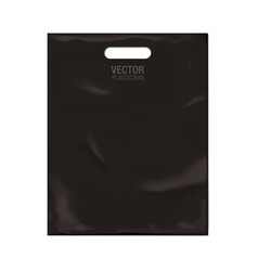 Plastic bag template Royalty Free Vector Image