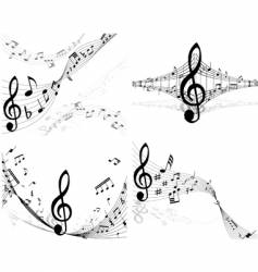 Musical notes Royalty Free Vector Image - VectorStock