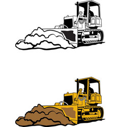 Dozer Vector Images (over 1,100)