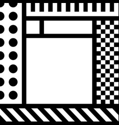 Pop art style design template Royalty Free Vector Image