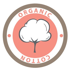 Cotton logo set Cotton labels stickers and emblems