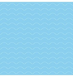 Wave blue background seamless pattern Royalty Free Vector