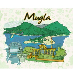 Rio de janeiro doodles Royalty Free Vector Image