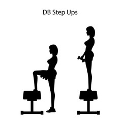 Step Up Exercise Vector Images (over 310)