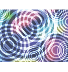 Abstract rainbow circles background Royalty Free Vector