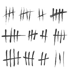 Counting Hash Marks Vector Images (over 270)