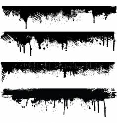 Grunge borders Royalty Free Vector Image - VectorStock