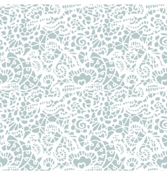 Lace seamless pattern with flowers Royalty Free Vector Image