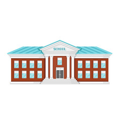 Isometric library building Royalty Free Vector Image