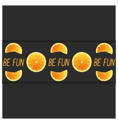 Just orange Royalty Free Vector Image - VectorStock