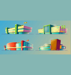 Set cartoon various Royalty Free Vector Image - VectorStock