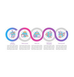 Personal growth development brochure template Vector Image