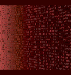 Binary code internet security concept Royalty Free Vector