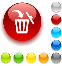 Delete icons Royalty Free Vector Image - VectorStock