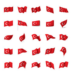 Flag rectangular shape Royalty Free Vector Image