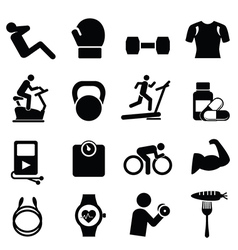 Training pictograms Royalty Free Vector Image - VectorStock