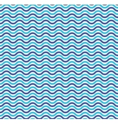 Wave blue background seamless pattern Royalty Free Vector