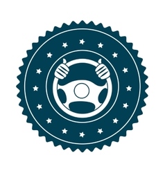 Driver car design Royalty Free Vector Image - VectorStock