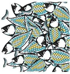 Funky fish Royalty Free Vector Image - VectorStock