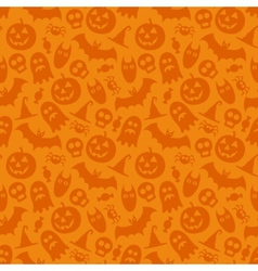 Halloween seamless pattern Royalty Free Vector Image