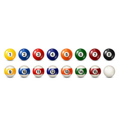 Pixel art green billiard table with colorful balls