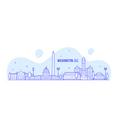 Washington Dc Skyline Vector Images (over 650)