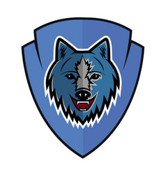 Wolf logo team Royalty Free Vector Image - VectorStock