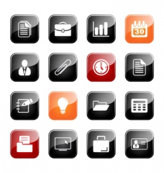 Set of 100 Sticker Icons Royalty Free Vector Image