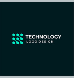 Social tech logo Royalty Free Vector Image - VectorStock