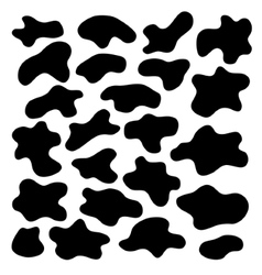 Cow spots Royalty Free Vector Image - VectorStock