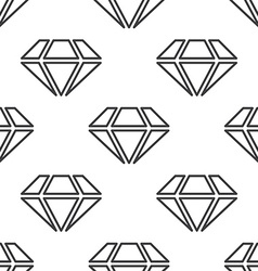 Diamond seamless pattern Royalty Free Vector Image