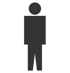 Man figure icon Royalty Free Vector Image - VectorStock