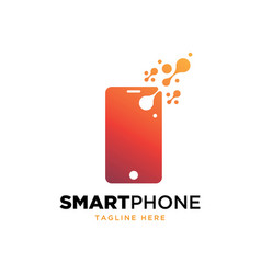 Smartphone logo Royalty Free Vector Image - VectorStock