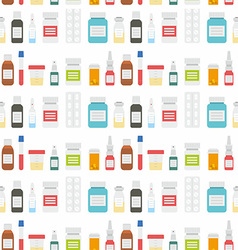 Pharmacy seamless pattern Royalty Free Vector Image