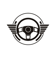 Racing motorsport symbol Royalty Free Vector Image