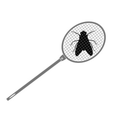 Fly silhouette Royalty Free Vector Image - VectorStock