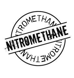 Nitromethane sign label Royalty Free Vector Image