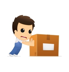 Man, Push & Box Vector Images (over 120)