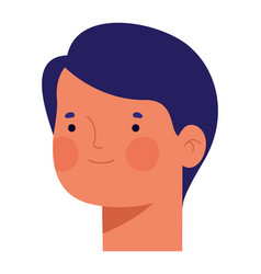 Male face design Royalty Free Vector Image - VectorStock