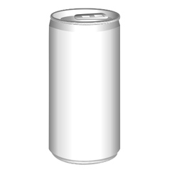 Aluminum can Royalty Free Vector Image - VectorStock