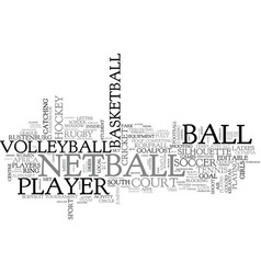 Netball Silhouette Vector Images (33)