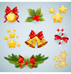 Christmas set Royalty Free Vector Image - VectorStock