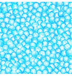 Cartoon ice cubes frozen water Royalty Free Vector Image