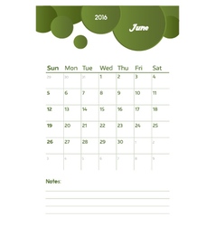 Yellow notes with days of the week and facial Vector Image