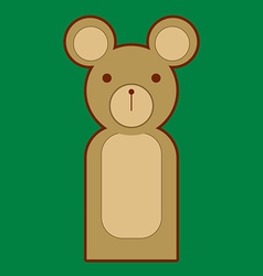 Cute puppet animal Royalty Free Vector Image - VectorStock