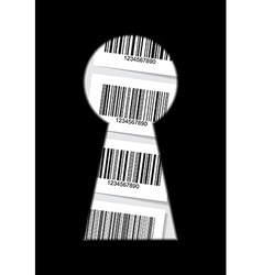 Barcode cars stickers Royalty Free Vector Image
