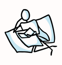 Stickman Study Vector Images (85)